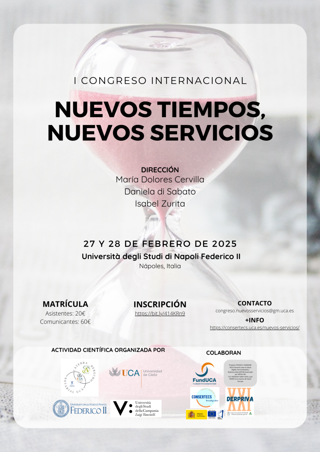 Congreso Nuevos Tiempos Nuevos Servicios – Nápoles, Febrero 2025 – consertecs